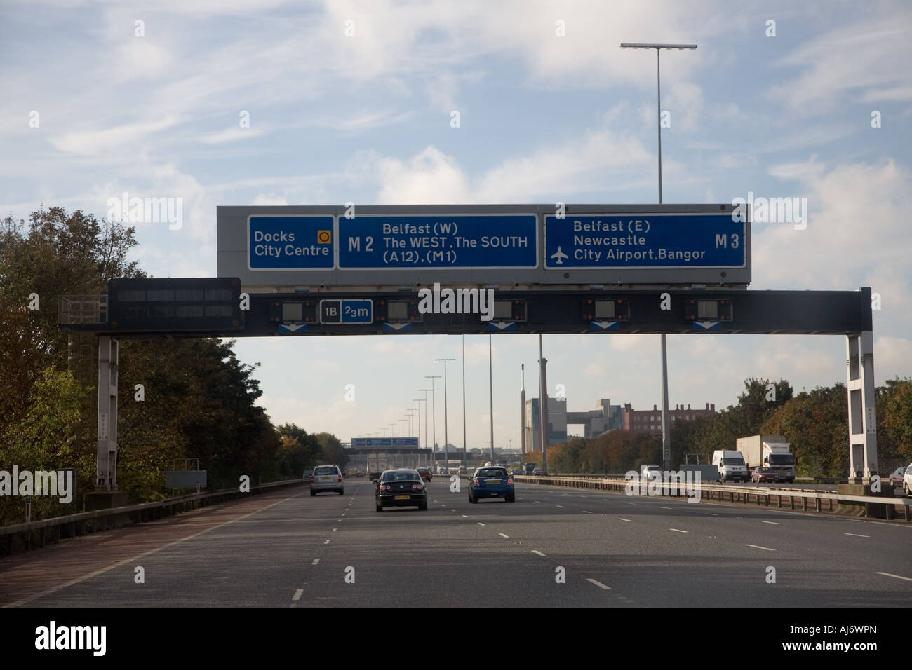 Direction belfast hi-res stock photography and images - Alamy