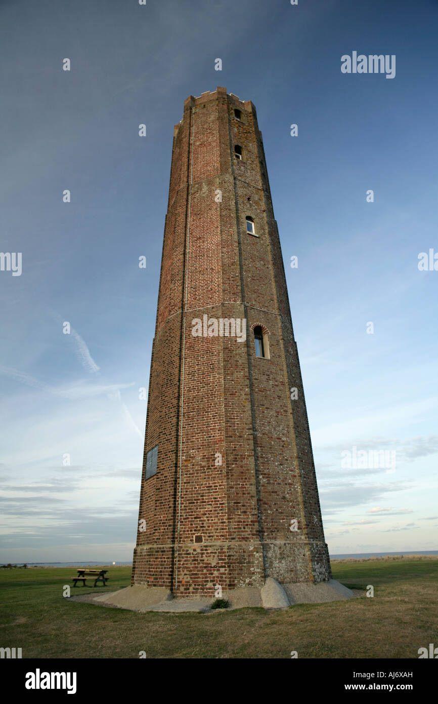 The tower at the Naze Walton on the Naze Essex England UK Stock Photo ...
