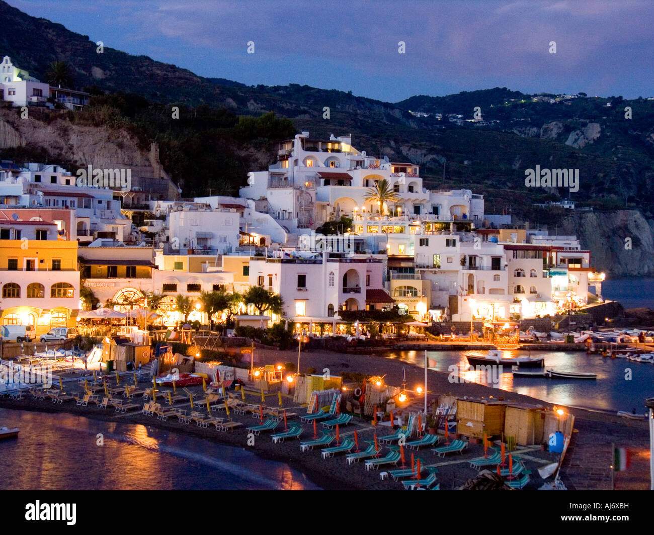 Sant Angelo village, Ischia, Italy Stock Photo, Royalty Free Image ...