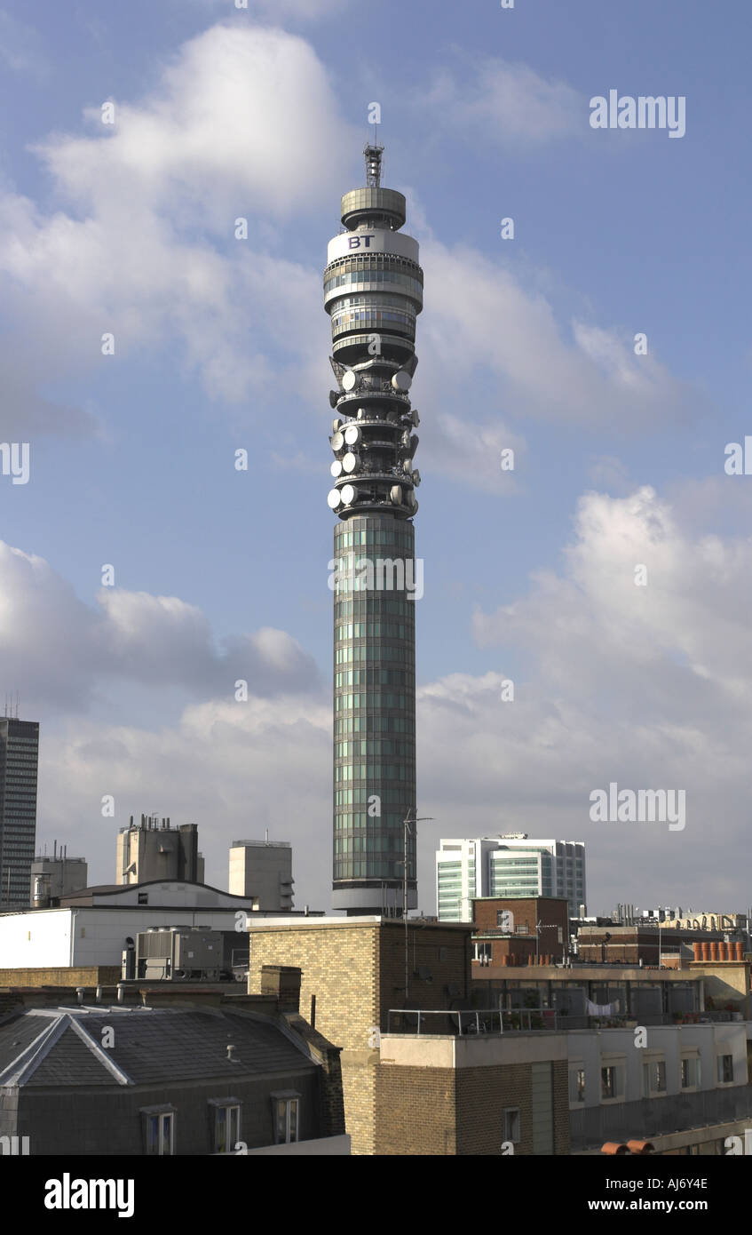 Telecom Tower Central London UK Stock Photo - Alamy