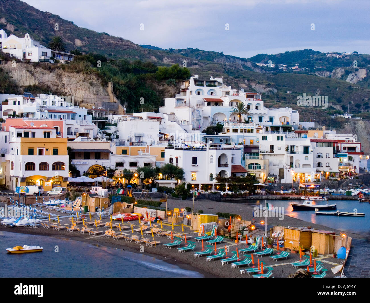 Sant Angelo village, Ischia, Italy Stock Photo: 14641706 - Alamy