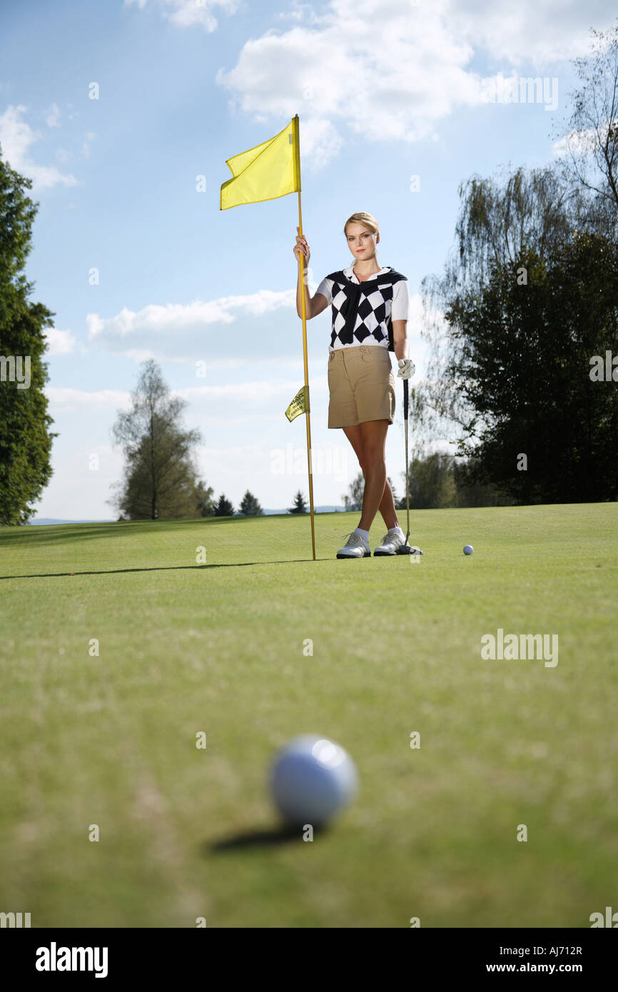 people playing golf Stock Photo - Alamy