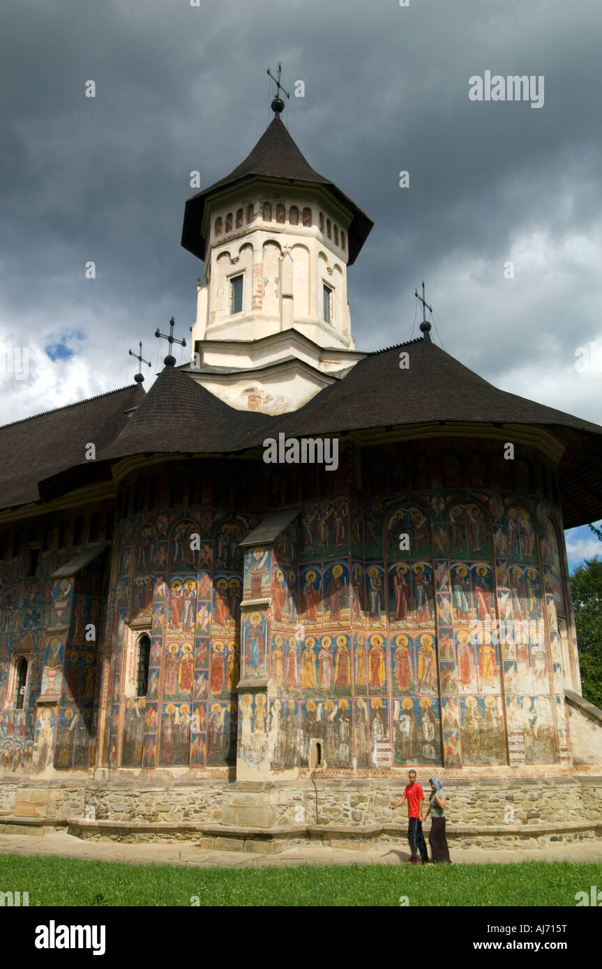 Sucevita Monastery Romania Stock Photo - Alamy