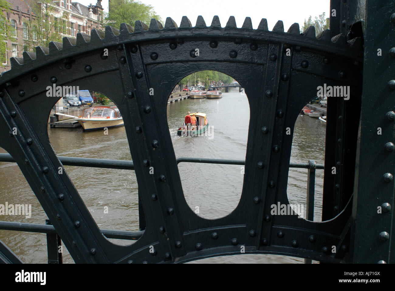 Drawbridge in Amsterdam Stock Photo - Alamy