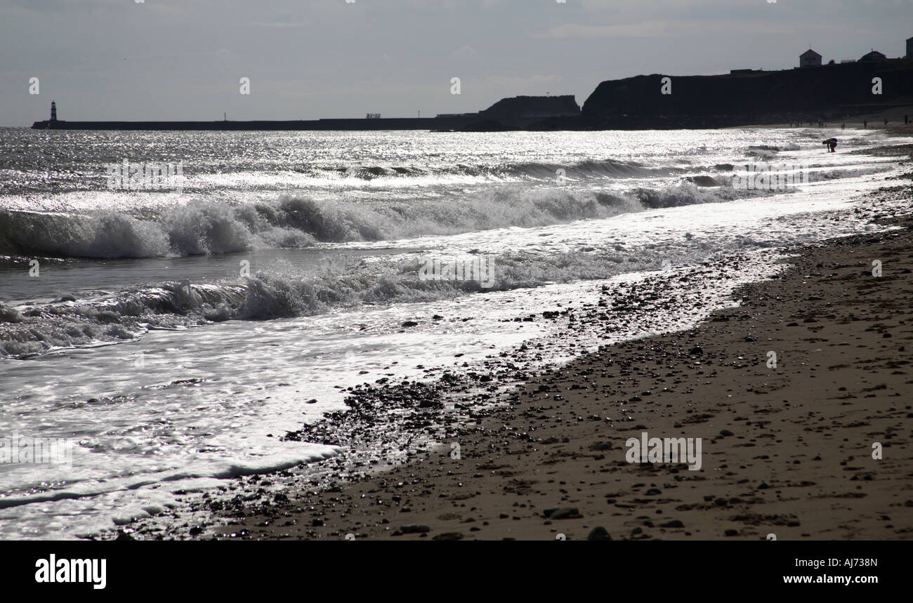 Seaburn beach seafront hi-res stock photography and images - Alamy