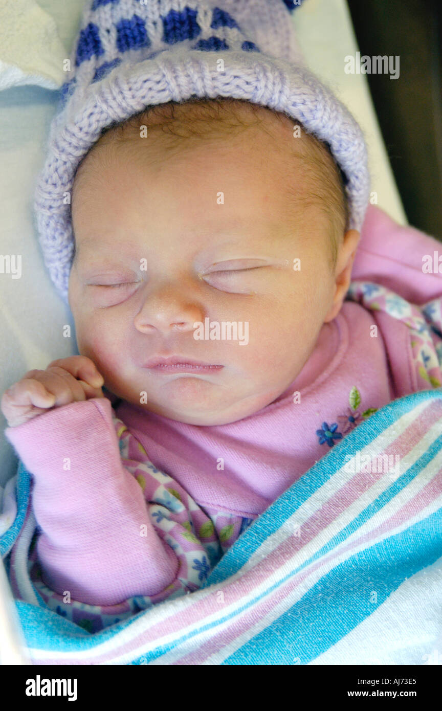 Portrait of a New Born Baby Stock Photo - Alamy