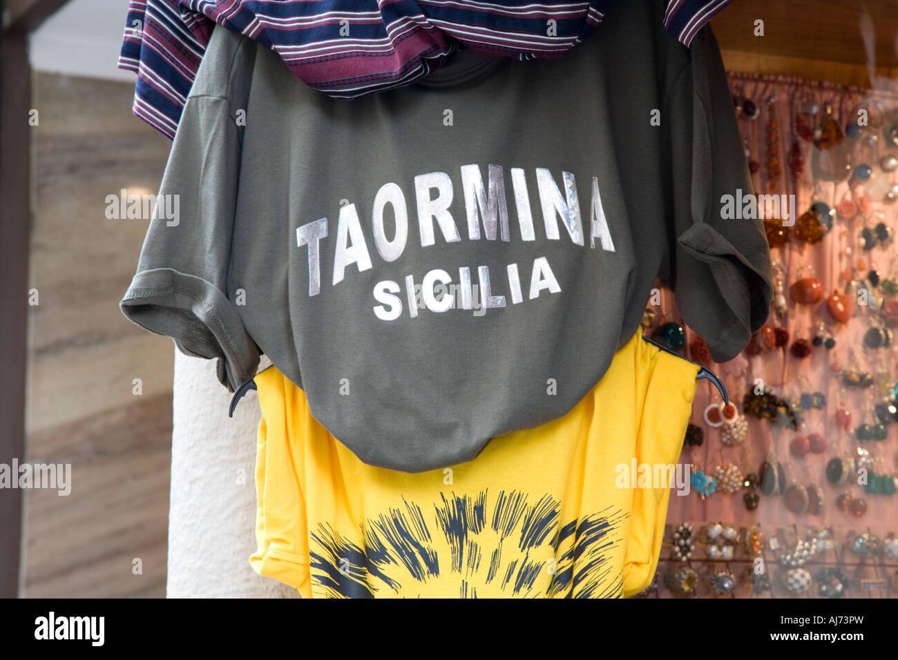 Taormina Italy Sicily Stock Photo - Alamy