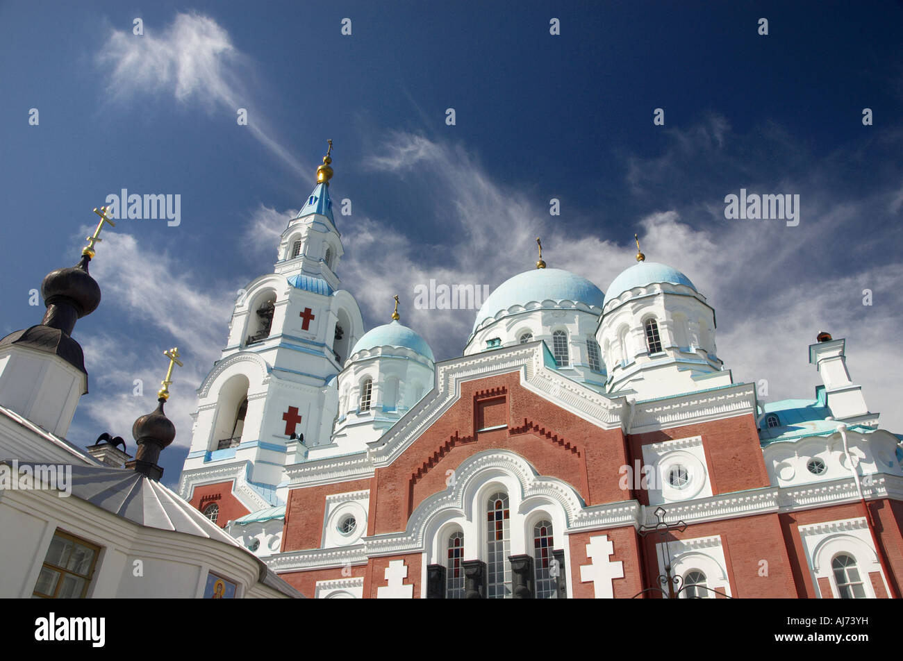 Monastery of the Transfiguration of the Saviour, Valaam, Russia Stock ...