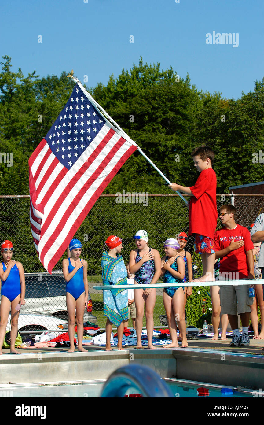 Child Pledge Of Allegiance High Resolution Stock Photography and Images ...