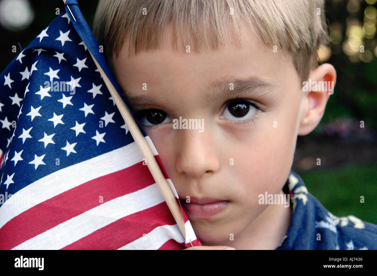 Child flag pledge hi-res stock photography and images - Alamy