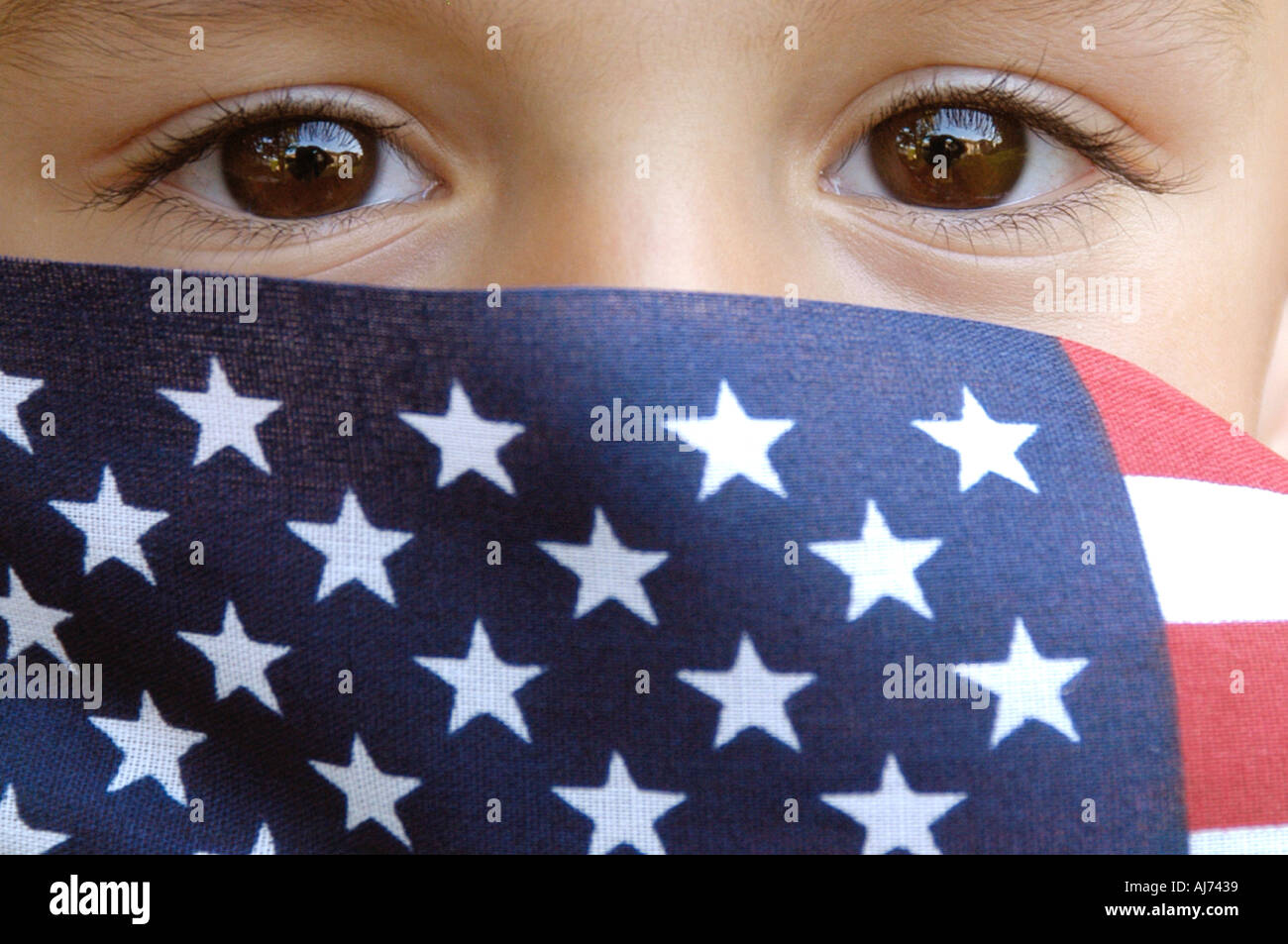 Child flag pledge hi-res stock photography and images - Alamy