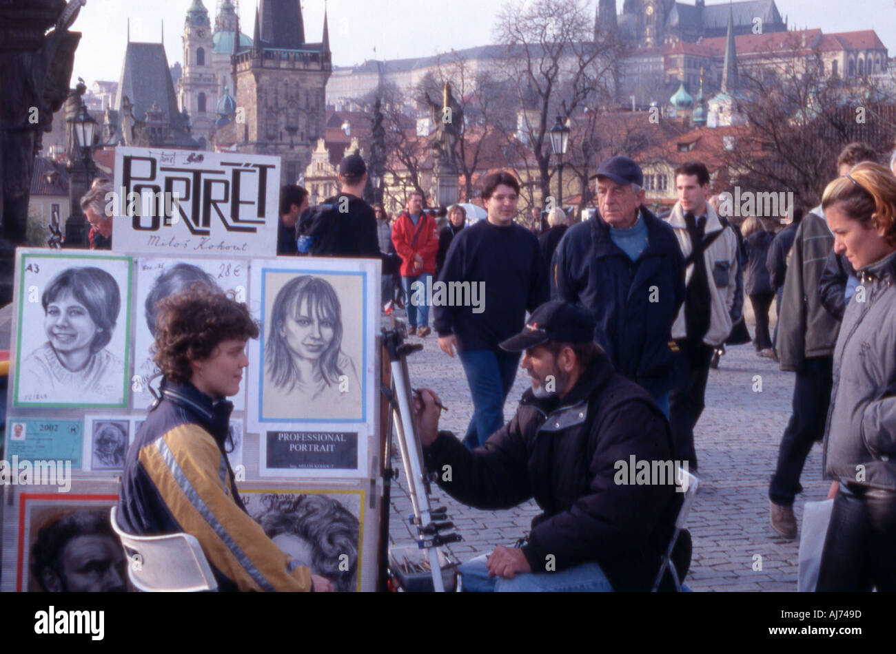 Czech portrait artists hi-res stock photography and images - Alamy