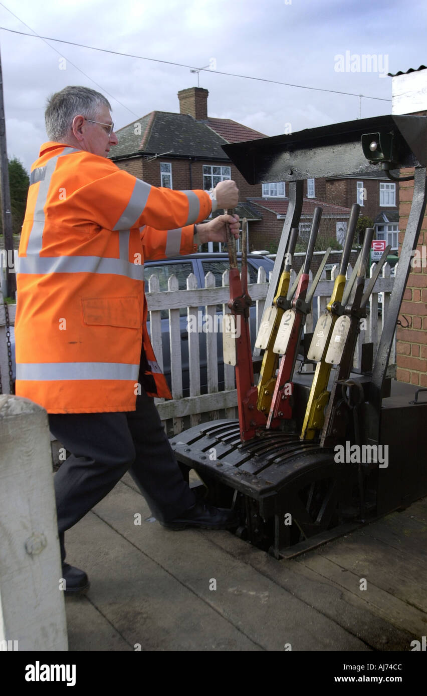 Railtrack worker hi-res stock photography and images - Alamy