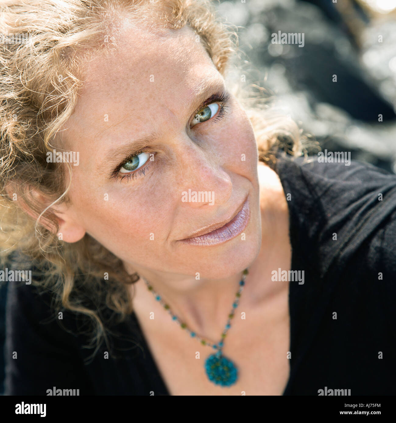 Wavy hair caucasian hi-res stock photography and images - Alamy