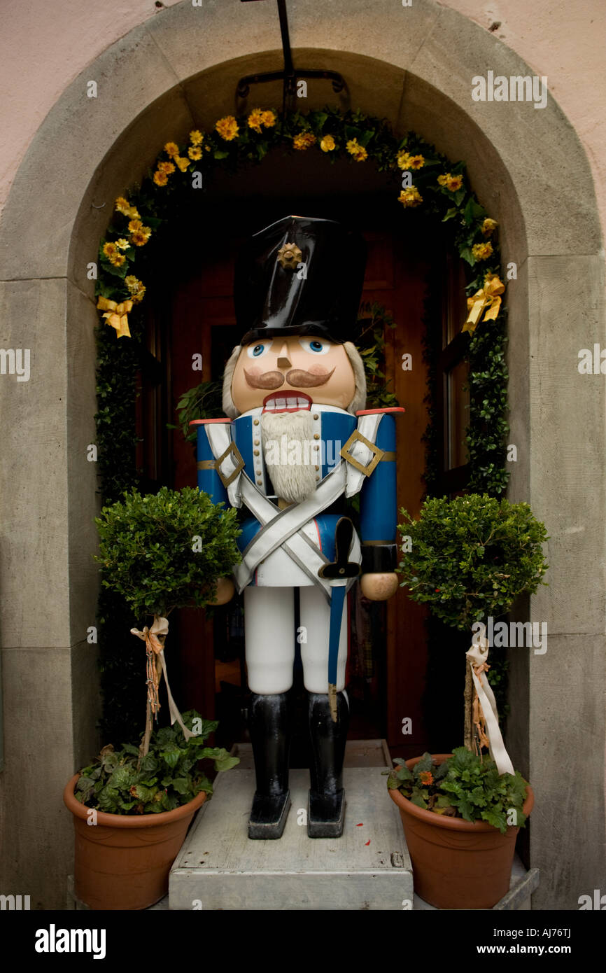 Nutcracker statue symbol of Christmas in Germany Stock Photo - Alamy