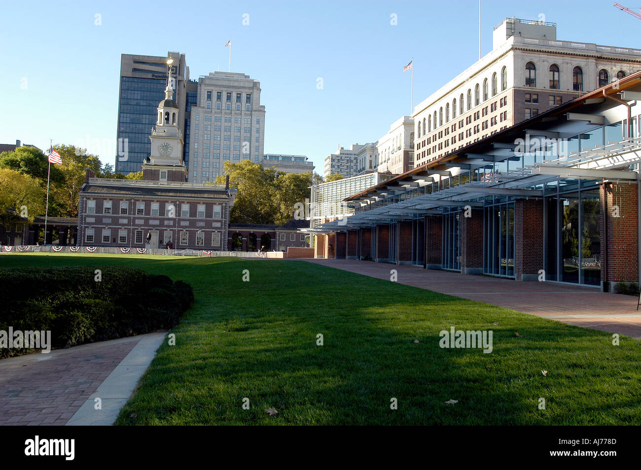 The new Liberty Bell Pavilion Philadelphia USA Stock Photo - Alamy