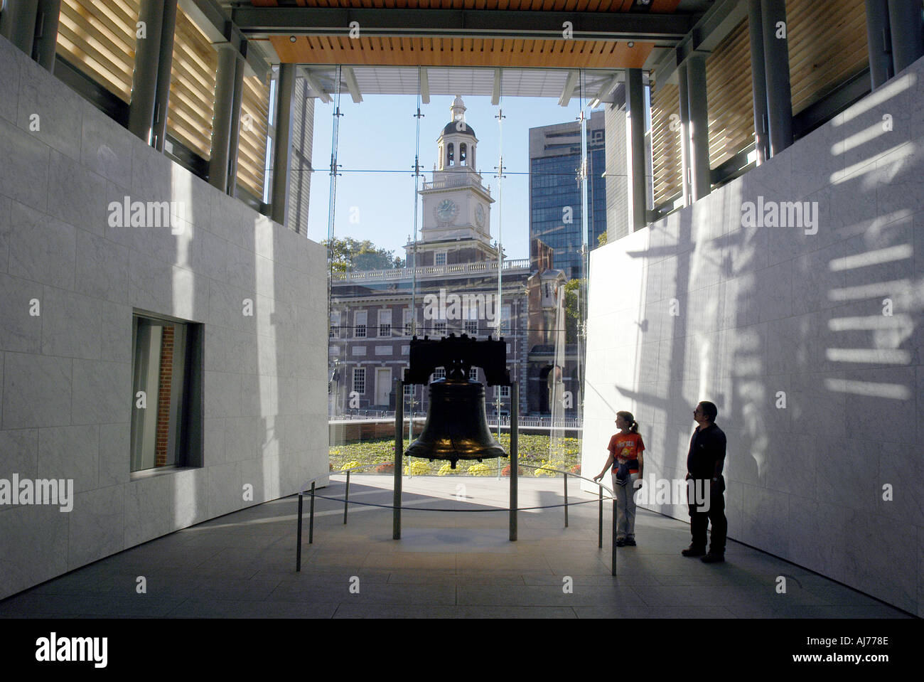 The new Liberty Bell Pavilion Philadelphia USA Stock Photo - Alamy