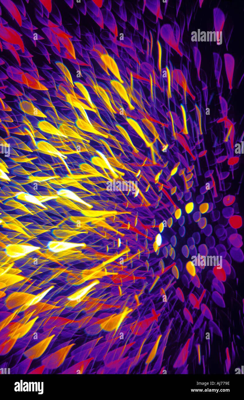 Vivid light pattern hi-res stock photography and images - Alamy
