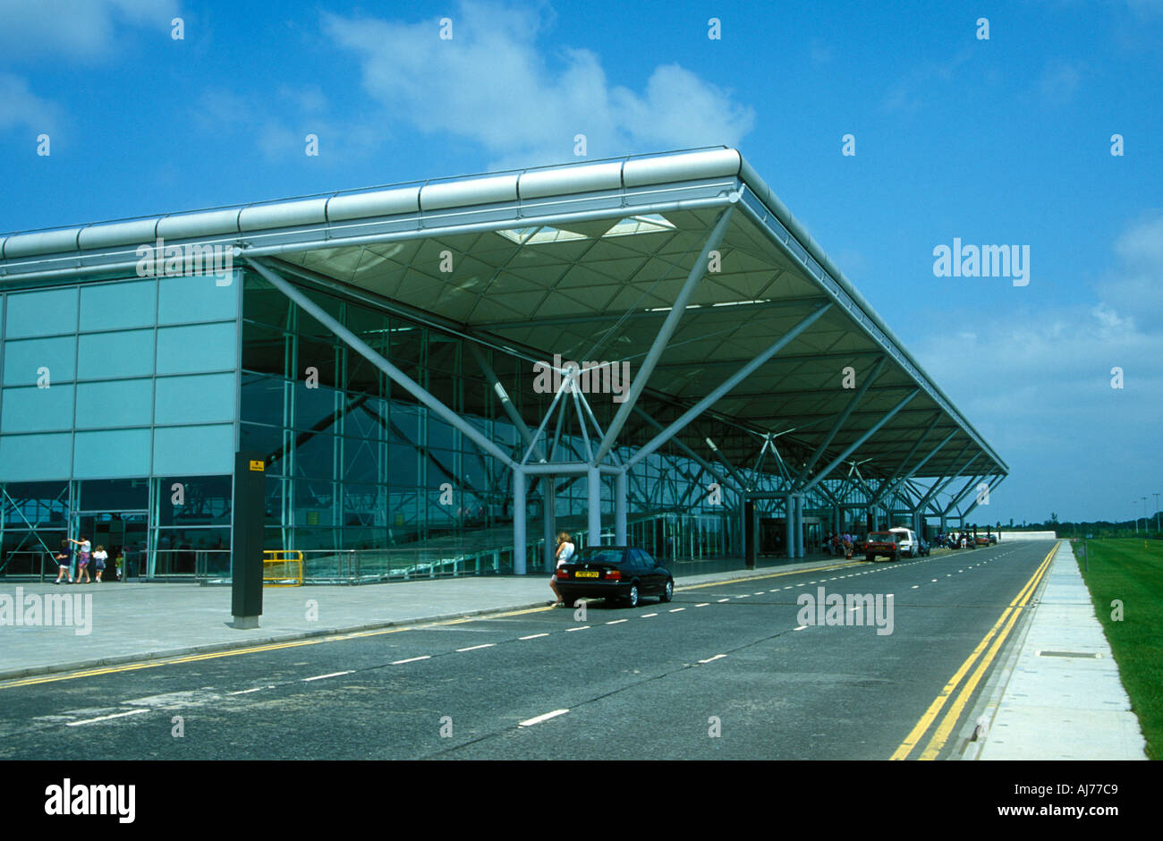 Passenger terminal Stansted Airport Essex England Stock Photo - Alamy