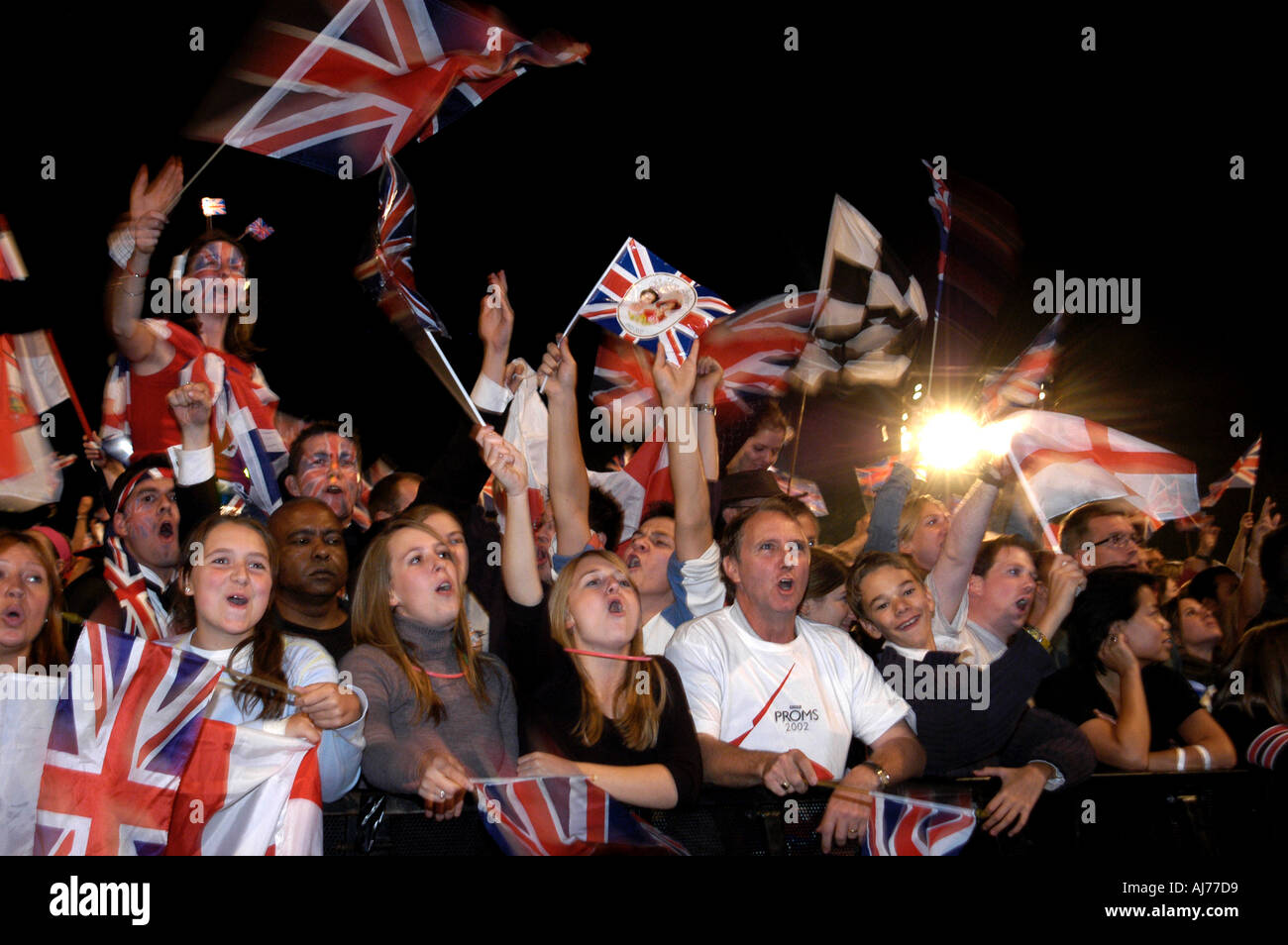 Last night of the proms hi-res stock photography and images - Alamy