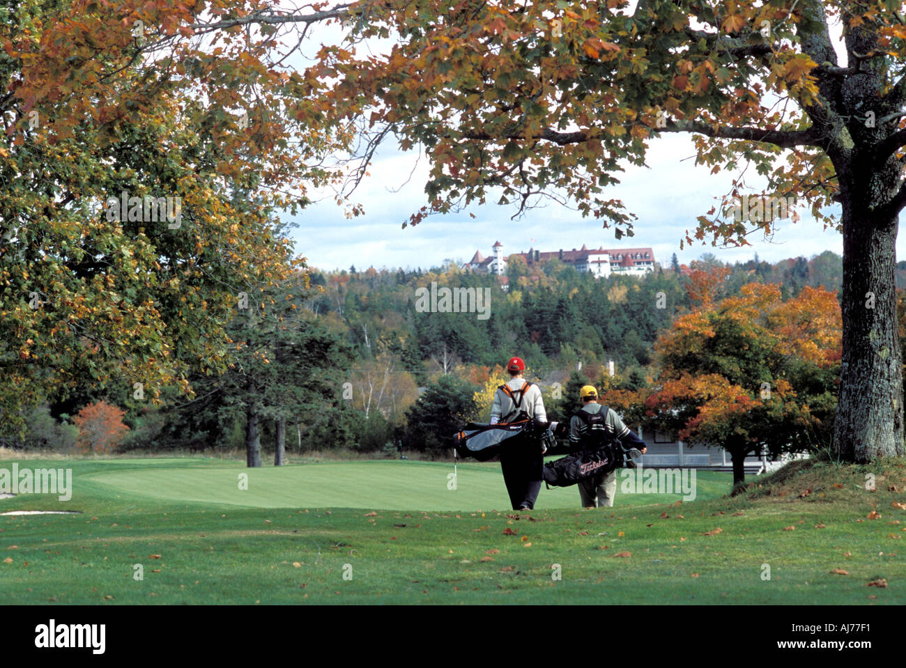 Algonquin golf course st andrews by the sea hi-res stock photography ...