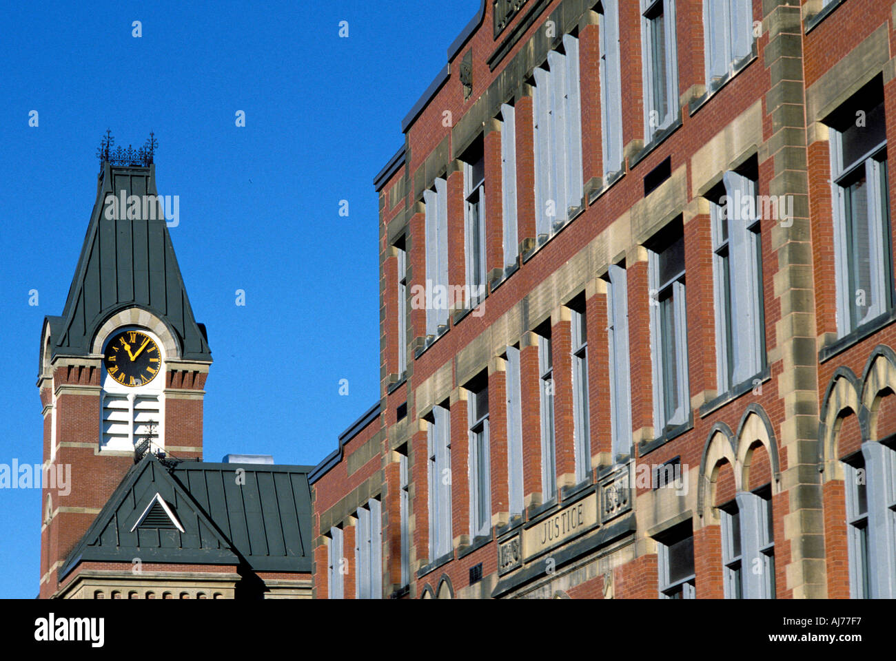 city hall and courthouse in Fredericton New Brunswick Stock Photo - Alamy