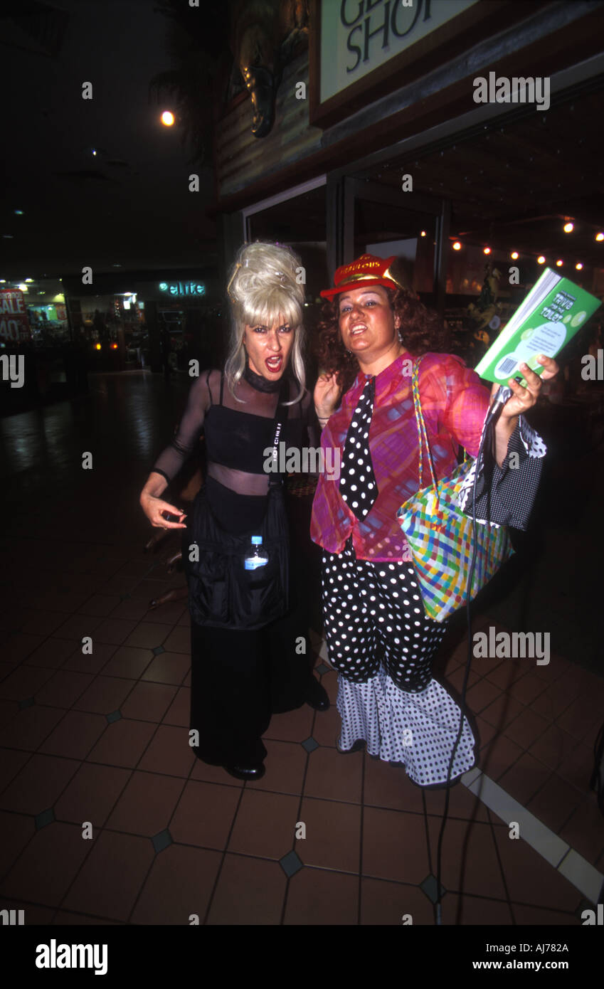 Absolutely Fabulous impersonators street performers actors 2315 Stock ...