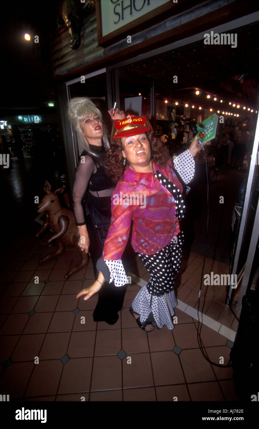 Absolutely Fabulous impersonators street performers actors 2317 Stock ...