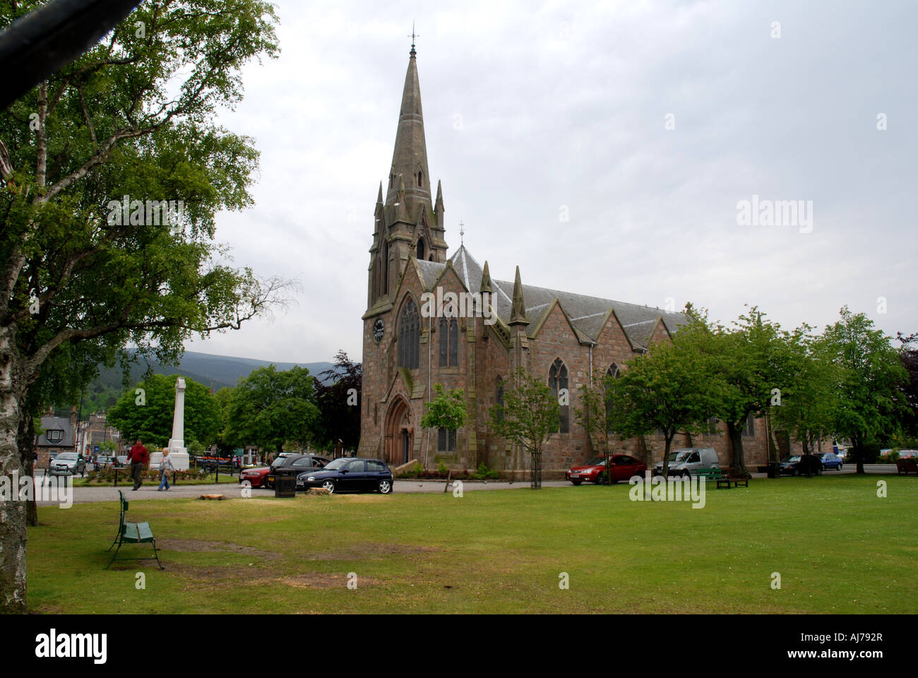 Cathedral at Ballater, Aberdeenshire, Scotland Stock Photo - Alamy
