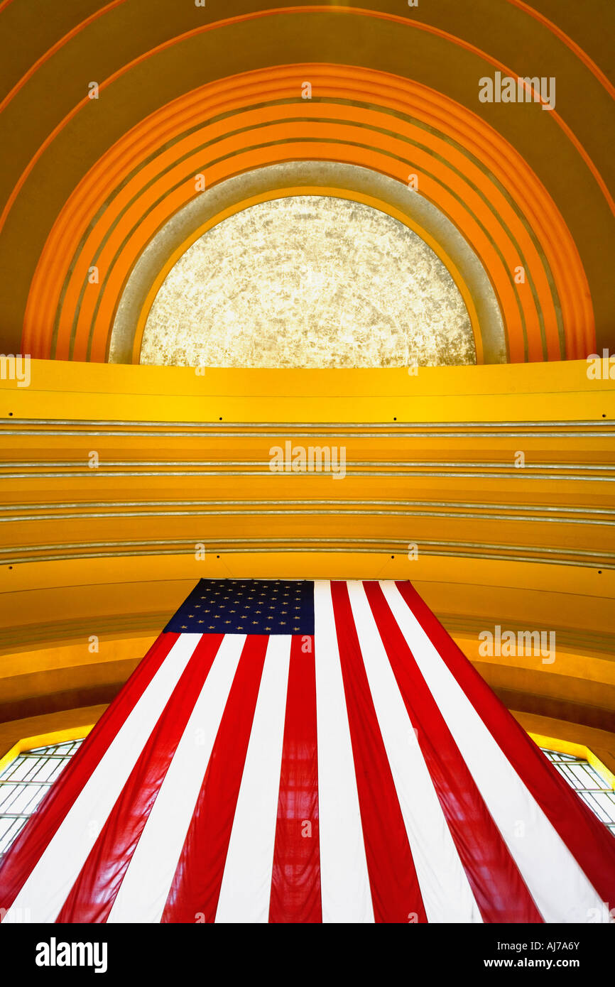 Interior view of Union Terminal better known as Cincinnati Museum ...