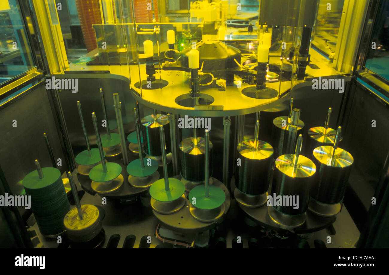 Moserbaer CD manufacturing unit NOIDA Uttar Pradesh India Stock Photo ...