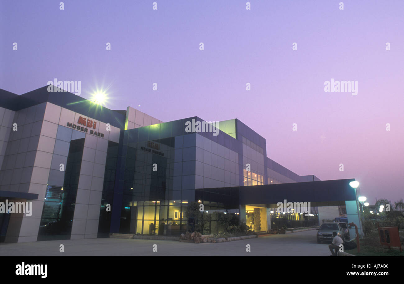Moserbaer CD manufacturing unit NOIDA Uttar Pradesh India Stock Photo ...