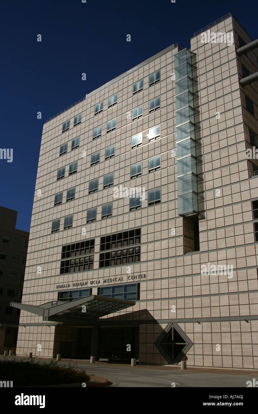 Ronald Reagan UCLA Medical Center Los Angeles October 2007 Stock Photo ...