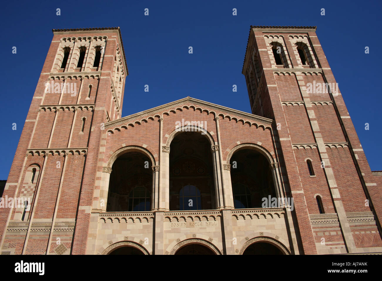 Royce Hall UCLA campus Los Angeles October 2007 Stock Photo - Alamy