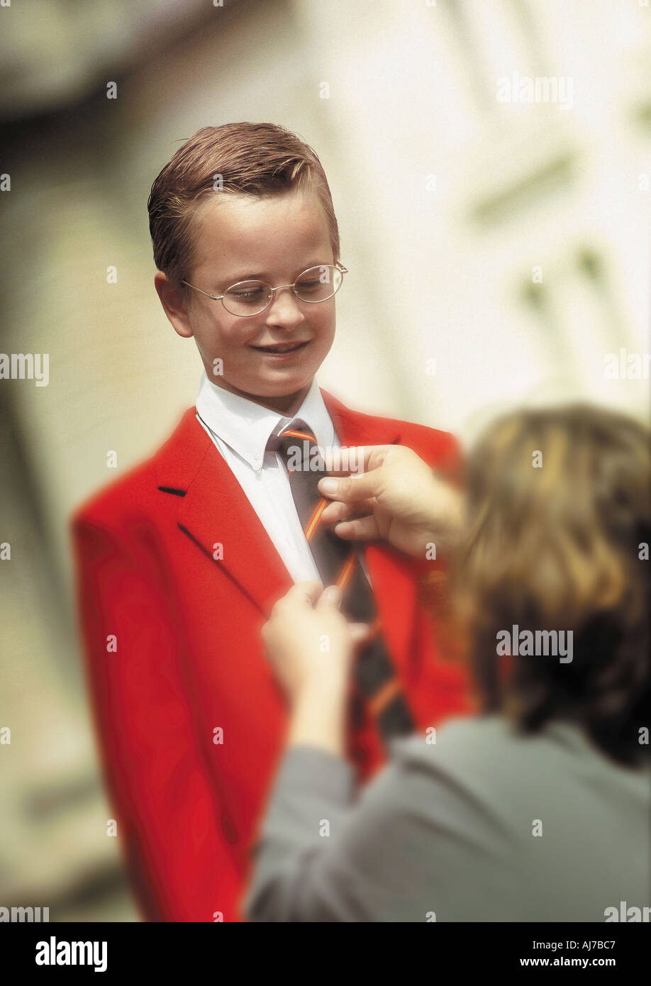 School girl uniform uk with bag hi-res stock photography and images - Alamy