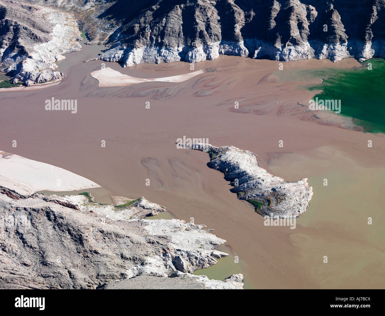 Aerial view of Lake Mead Stock Photo - Alamy