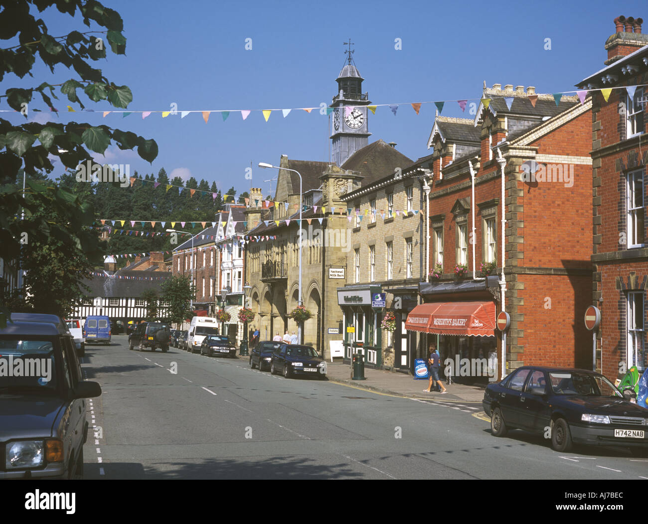Llanidloes powys mid wales uk hi-res stock photography and images - Alamy