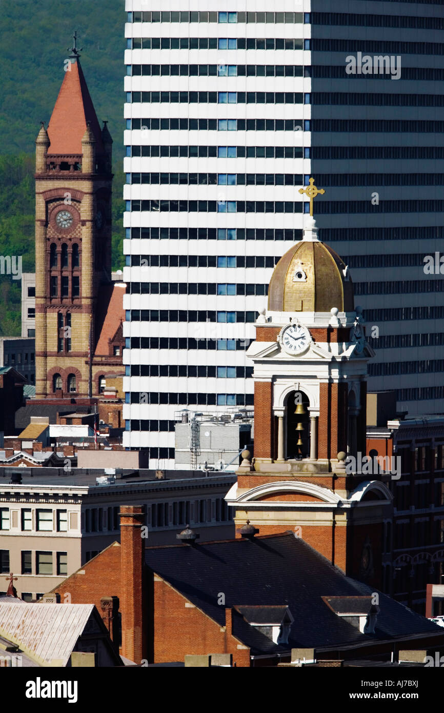 Historic architecture blended in with contemporary architecture is ...