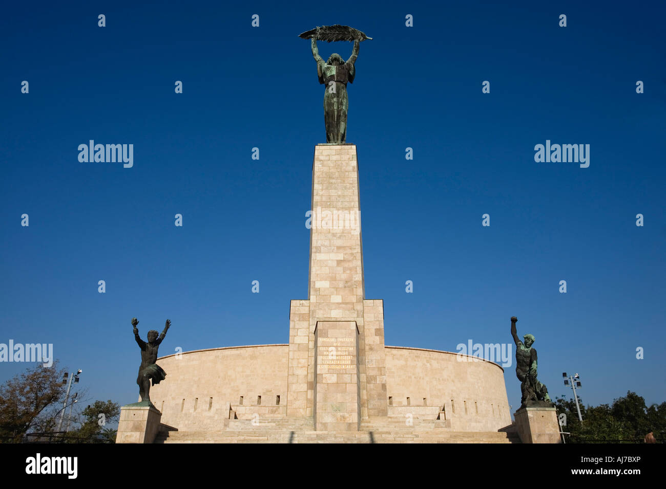 Liberation Monument sits high on Gillert Hill designed by Hungarian ...