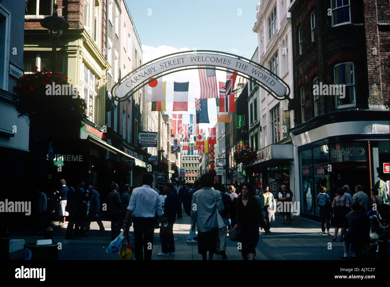 London England UK Carnaby Street Shopping SB Stock Photo - Alamy