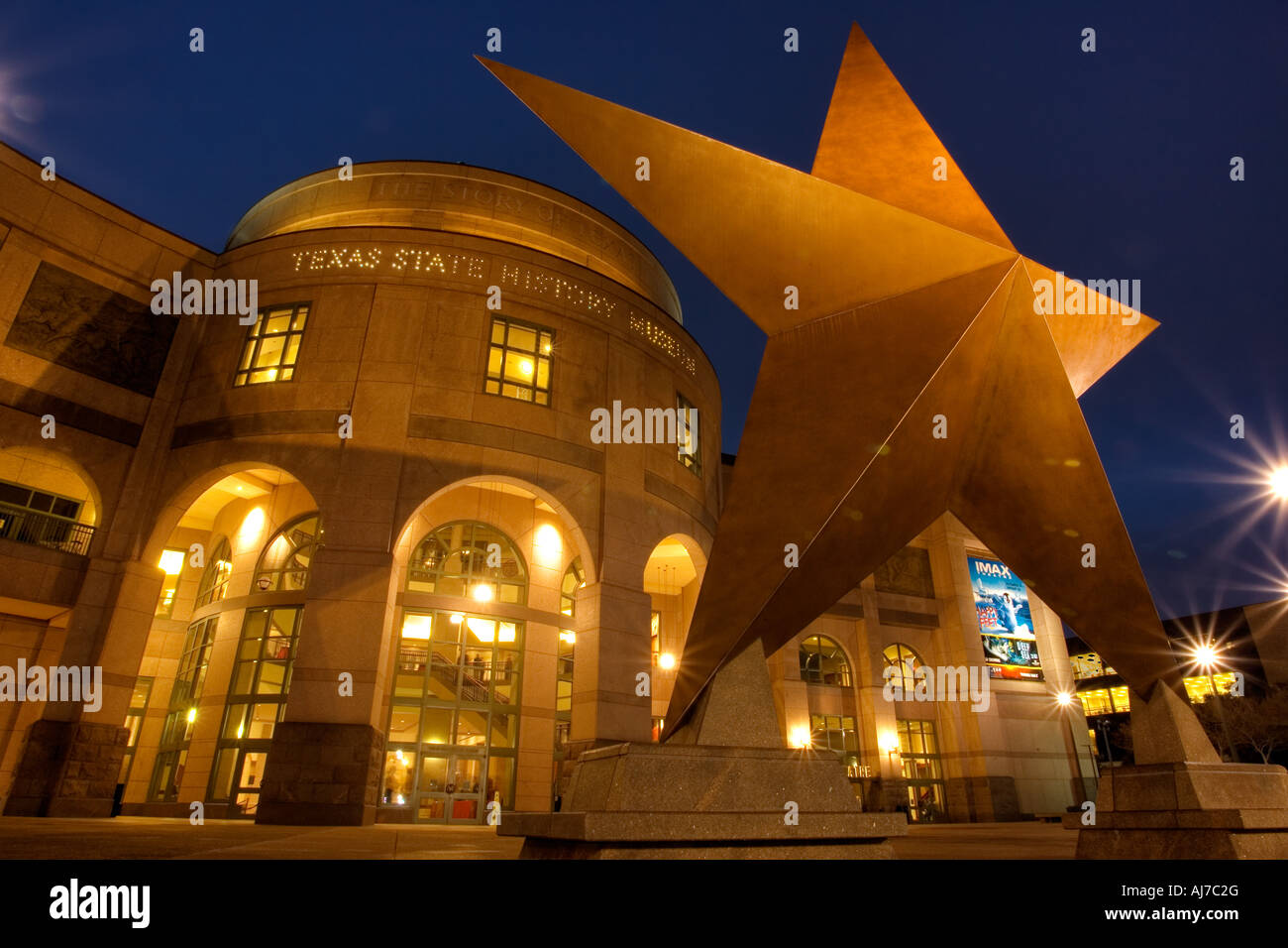 Texas state history museum Stock Photo - Alamy