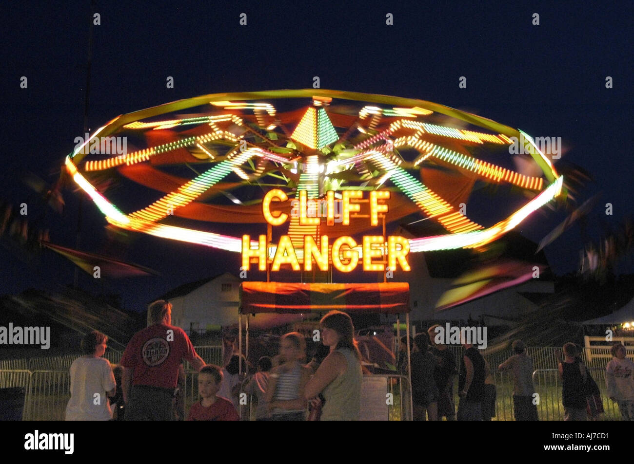 Carnival Festival Activities at Night Stock Photo - Alamy