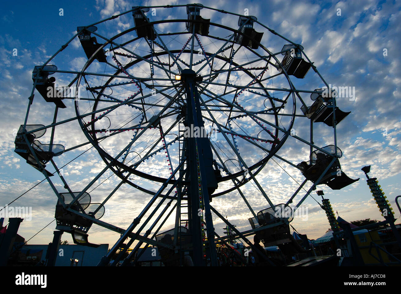 Carnival Festival Activities at Night Stock Photo - Alamy
