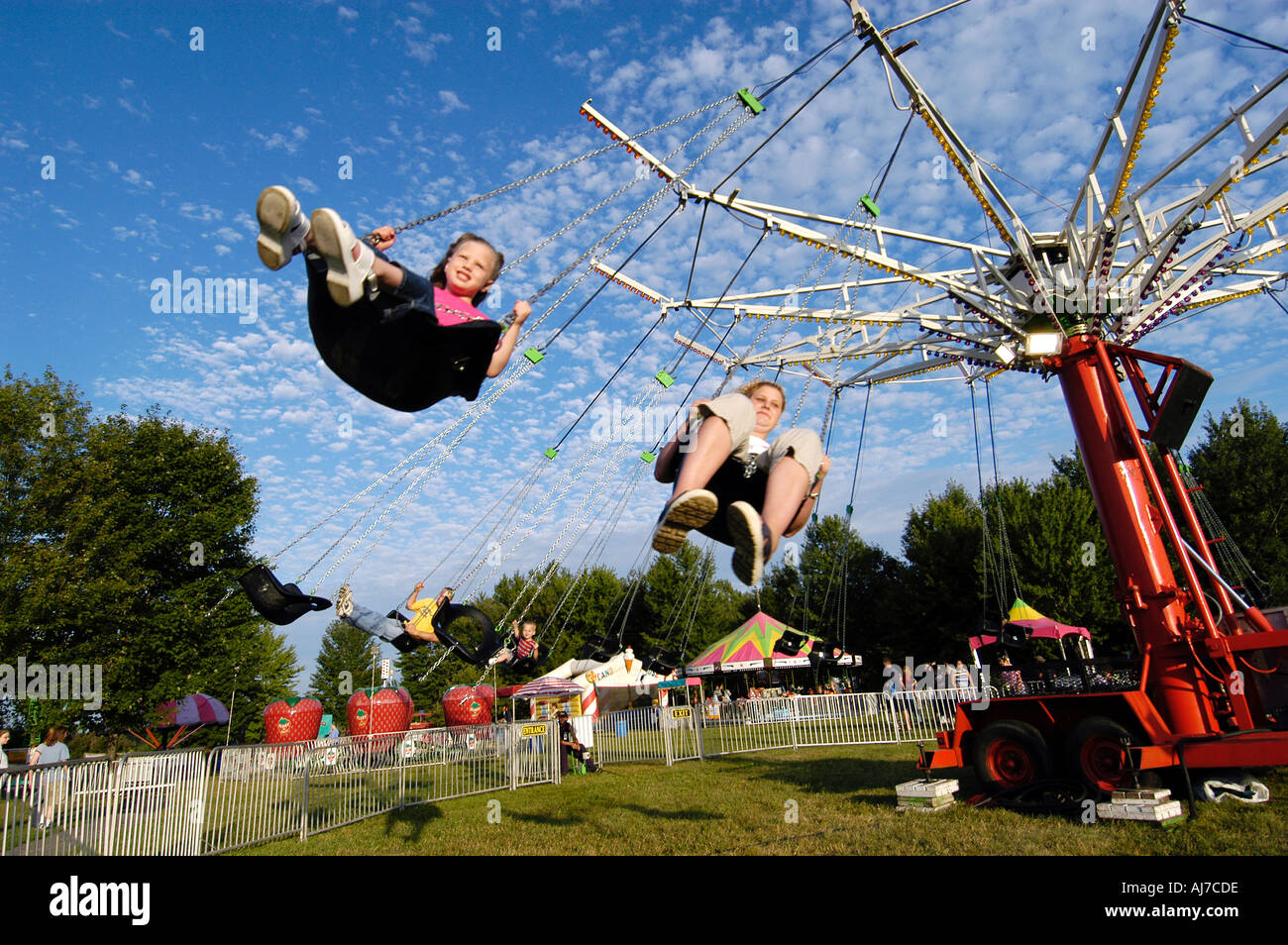 Carnival Festival Activities at Night Stock Photo - Alamy