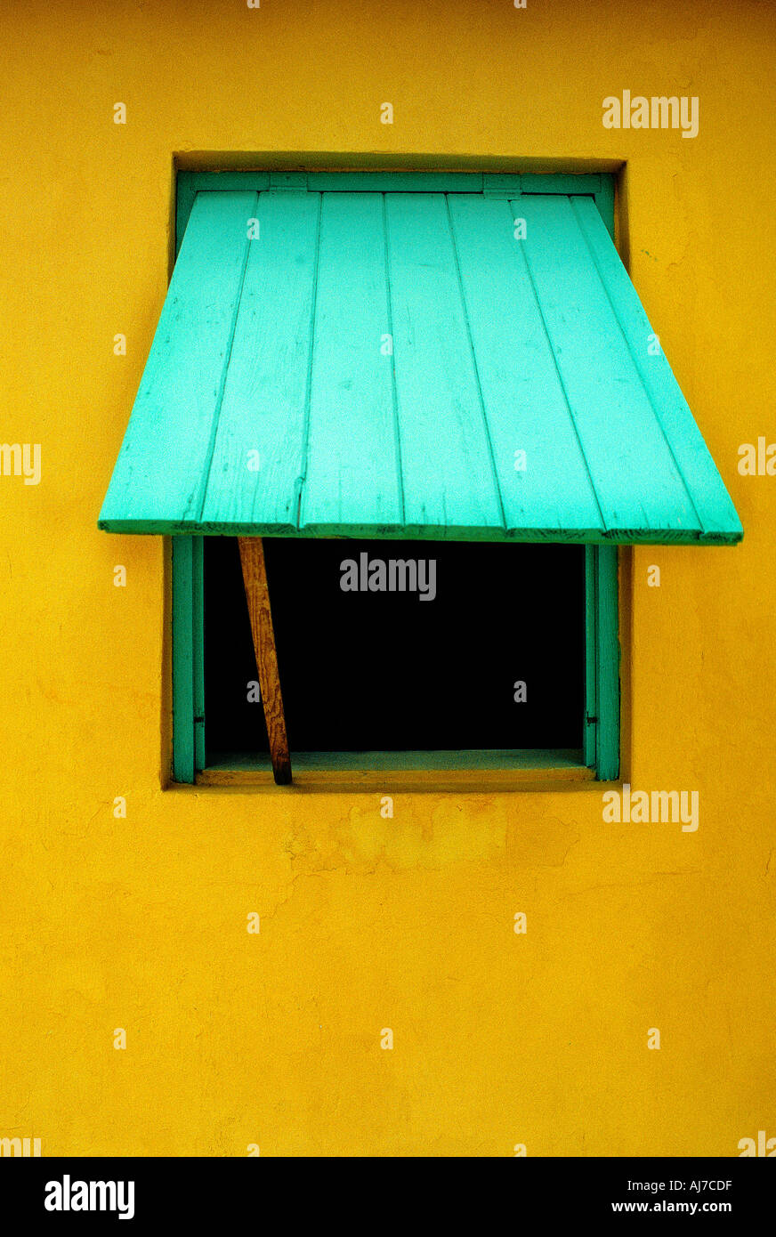 Window in Bahamas Stock Photo - Alamy