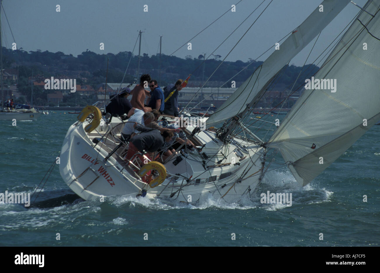 Yacht Sigma 38 in the Solent England Great Britain UK Stock Photo - Alamy