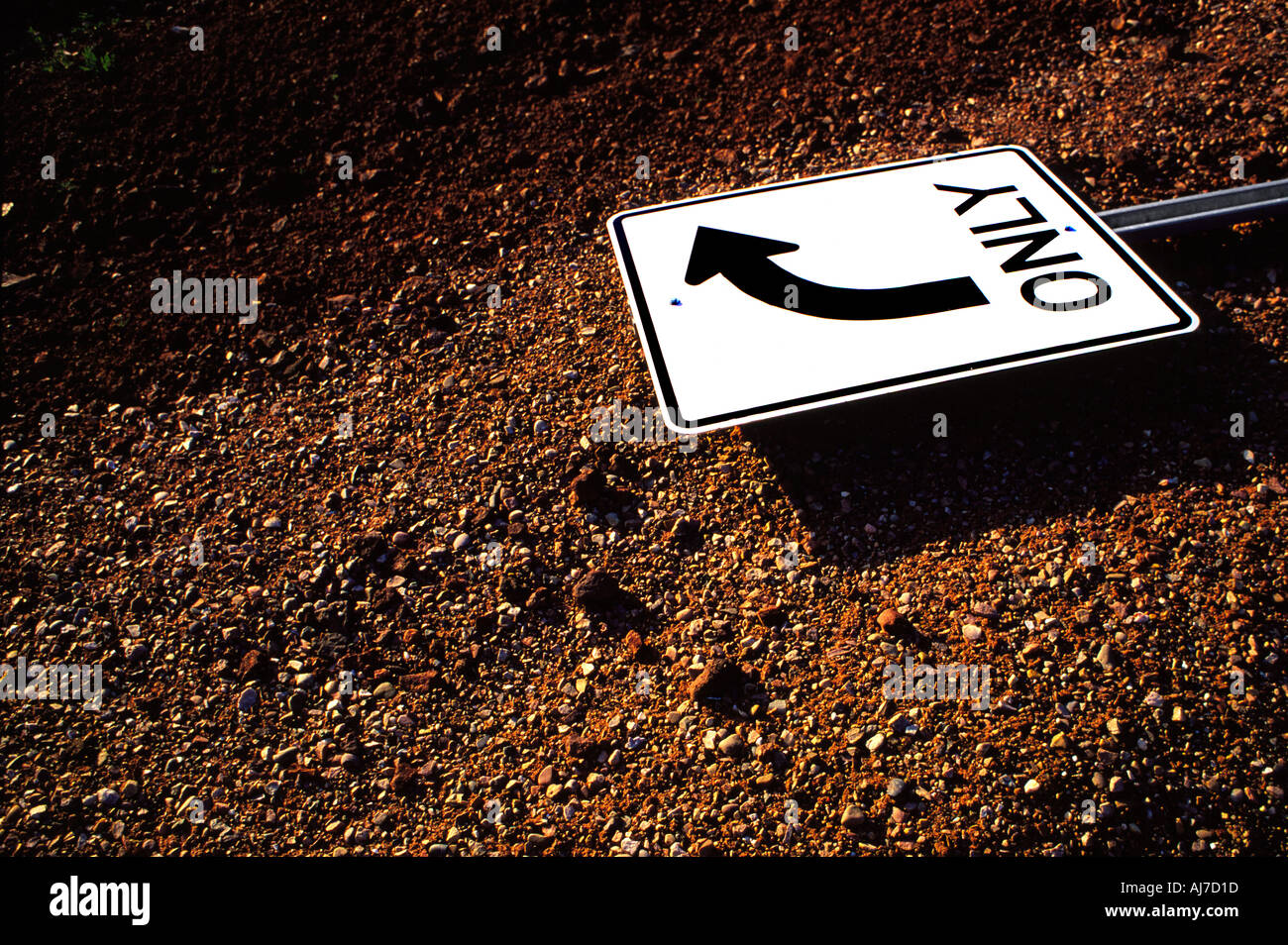 Right turn only street sign hi-res stock photography and images - Alamy