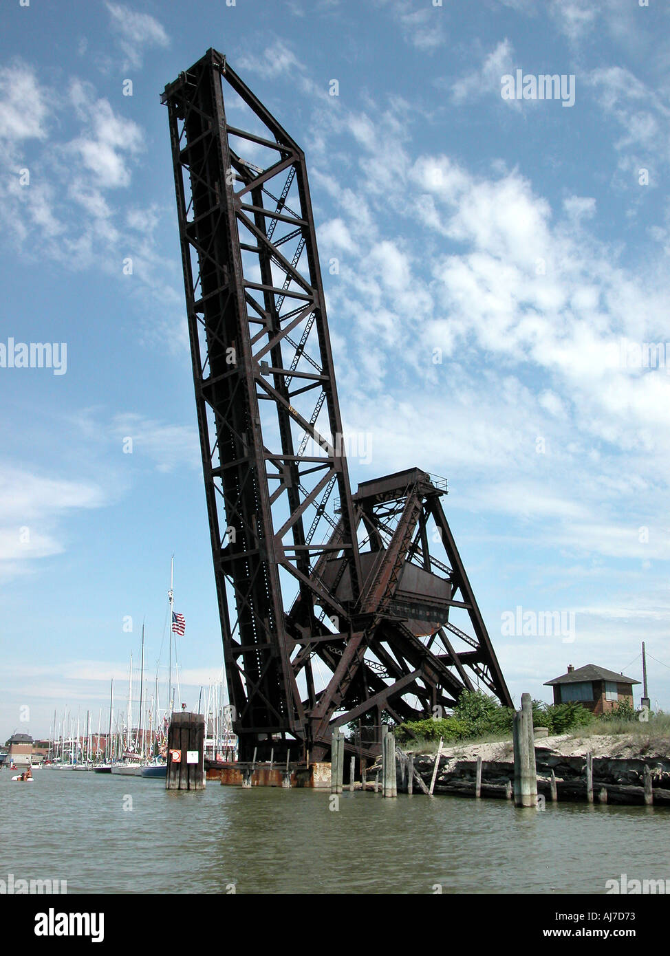 Counter Weight Draw Bridge Port Huron Michigan Stock Photo - Alamy