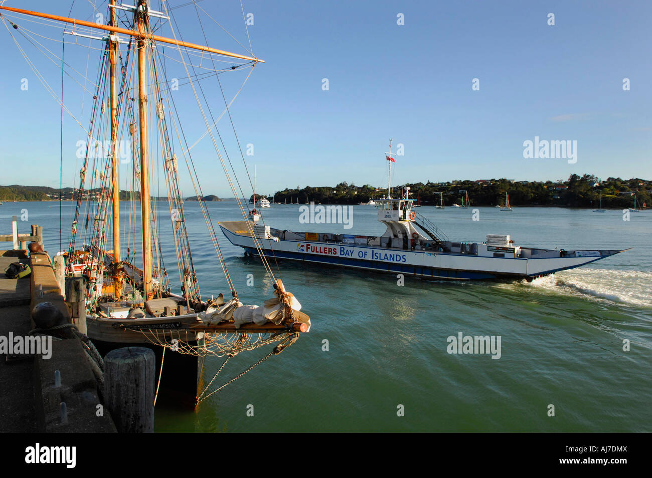 Opua bay islands new zealand hi-res stock photography and images - Alamy