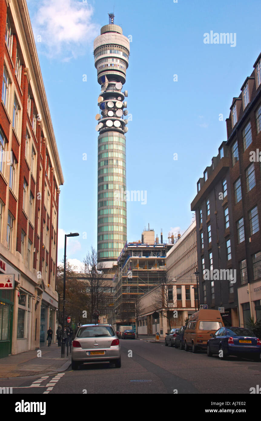 British Telecom Tower in London England Britain United Kingdom UK Stock ...